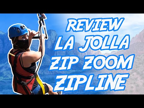 Longest Zipline in California | La Jolla Zip Zoom Ziplining Review