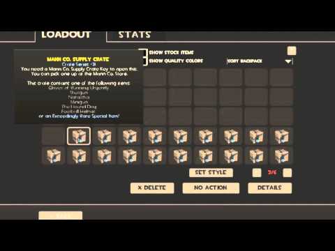 Steam Community :: Video :: I delete all my tf2 crates.