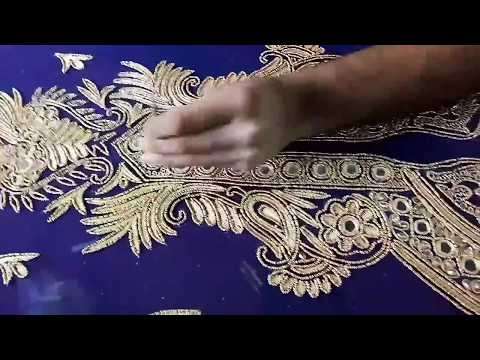 Zari Work, Zari Embroidery Job Works in India