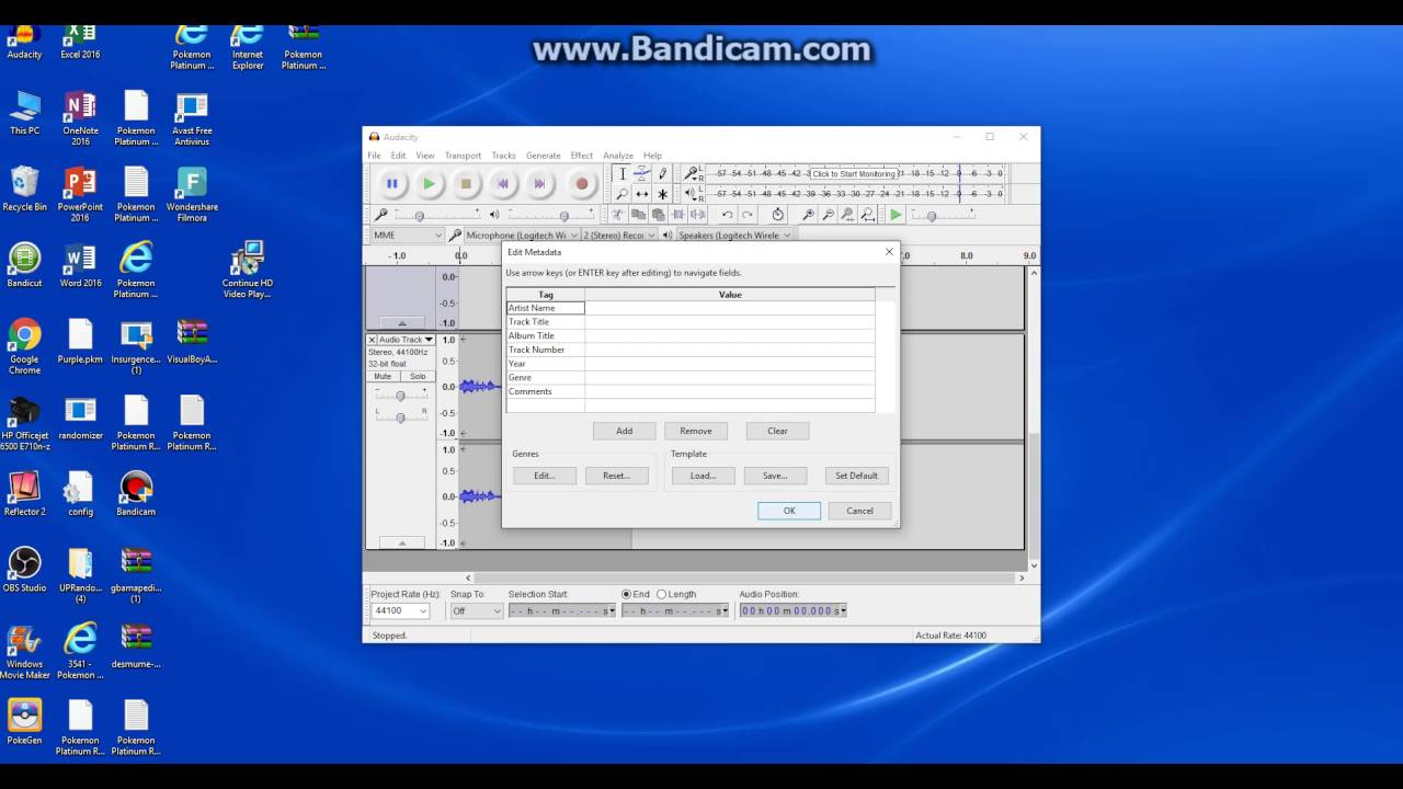 How to record your voice with audacity and put it into powerpoint