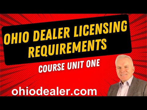 Ohio Dealer License Application is Now Online. BMV Requires Dealers to Apply Online