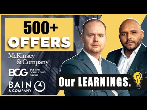Learnings from 500+ McKinsey/BCG/Bain OFFERs | Best Consulting Interview Prep