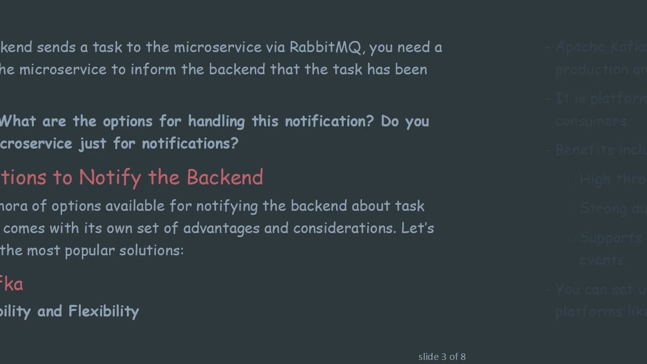 How to Notify Your Backend When a Task Completes in a Microservices Architecture
