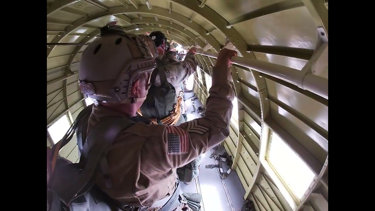 C-47 Jump with Jumpmaster Commands