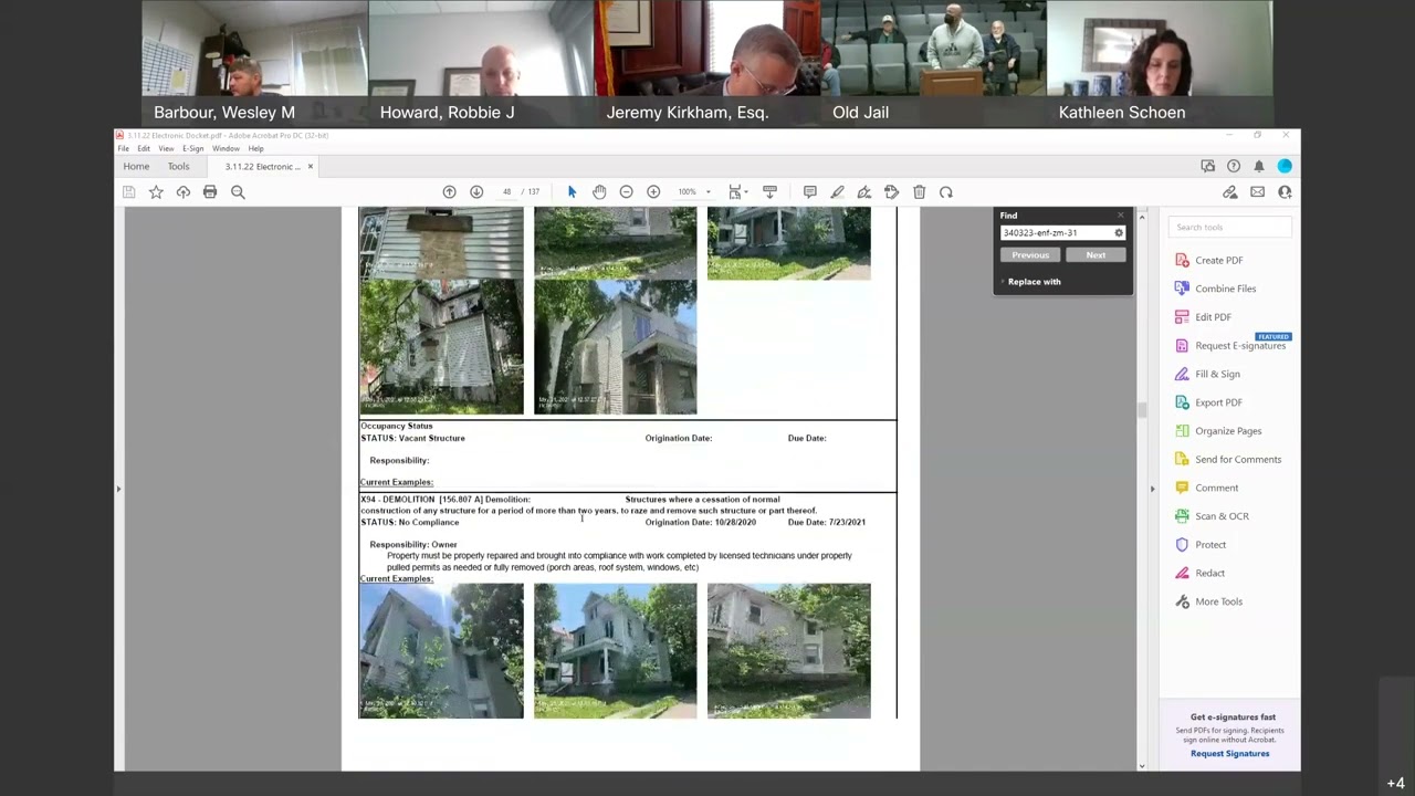Louisville, KY CodeBoardHearing-20220311 1432-1 - Mar 11, 2022