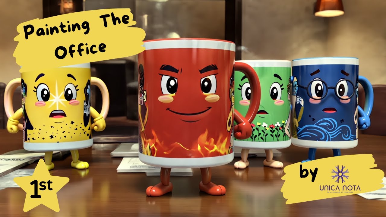 Unica Nota: The Mug Series - Episode 1: Painting the office