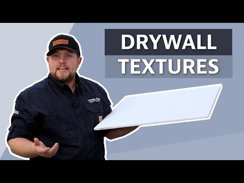 What are the types of Drywall Textures?