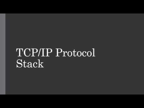 Introduction to the TCP/IP Protocol Stack