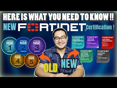 New Fortinet Certification !! | Fortinet Certification Program update 2023