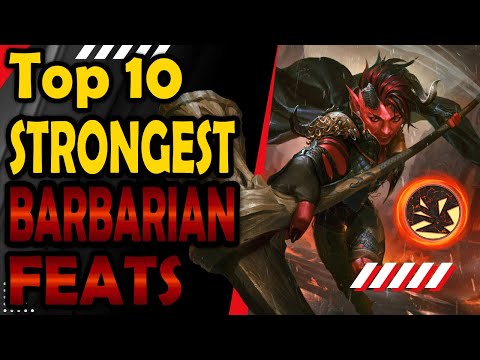 Top 10 Feats for Barbarian in DnD 5e