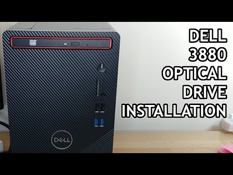 Dell 3880 Optical Drive (CD/DVD Burner) Installation!