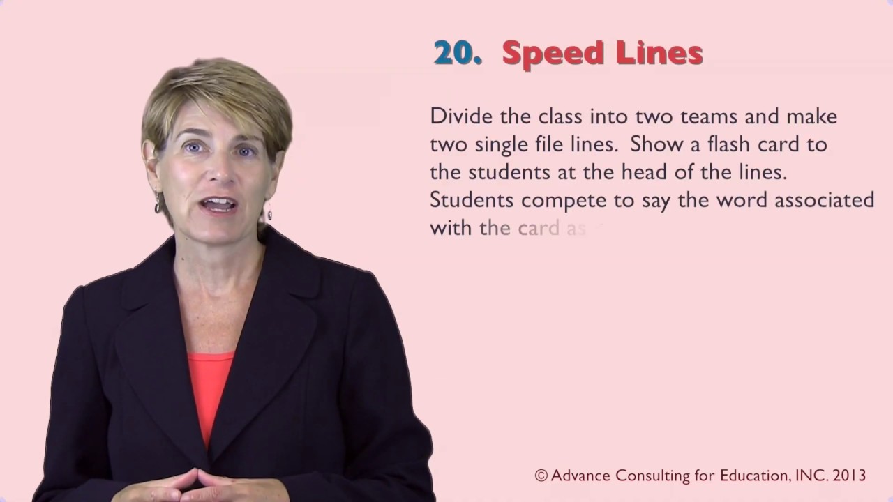 Using Flashcards to Teach Vocabulary