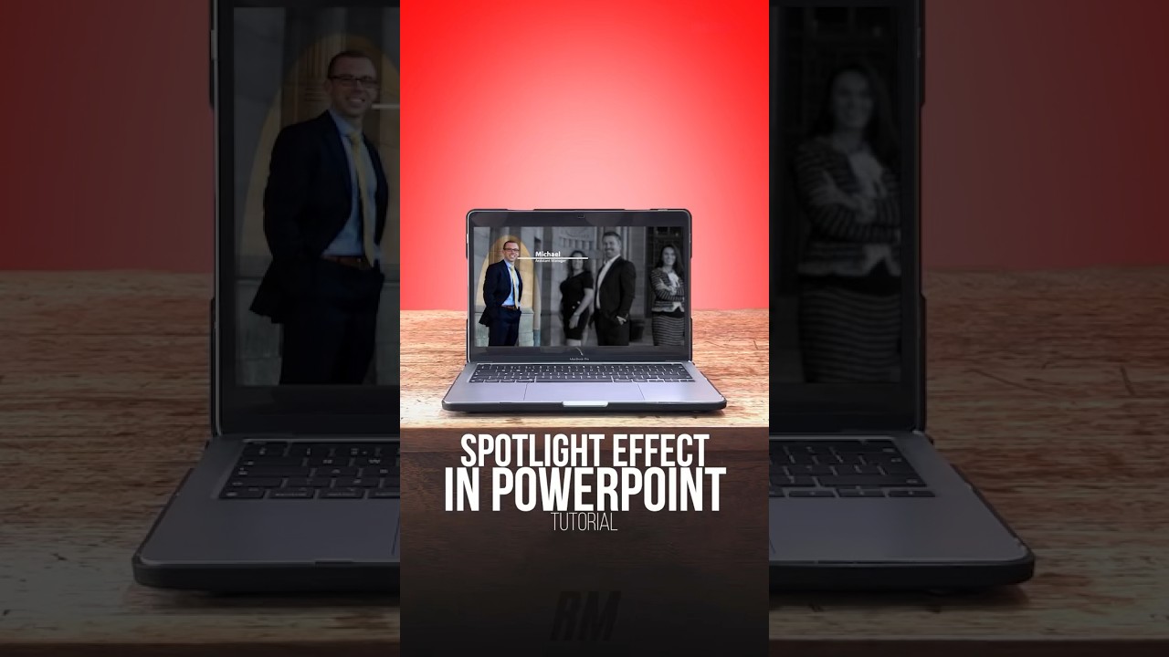 Spotlight Effect in PowerPoint Tutorial #powerpoint #tutorial