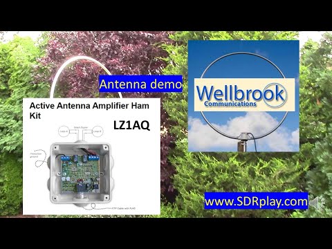 SDRplay comparison of LZ1AQ and Wellbrook loop antennas