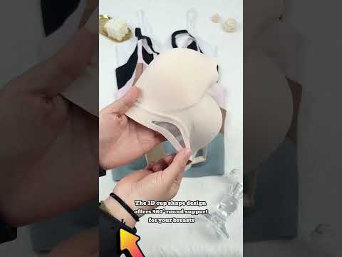 The Ultimate Comfort Bra Revealed! #bra #seamlessbra #wirelessbra #fok