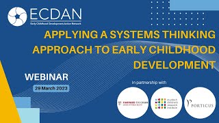 Applying a Systems Thinking Approach to Early Childhood Development - ECDAN