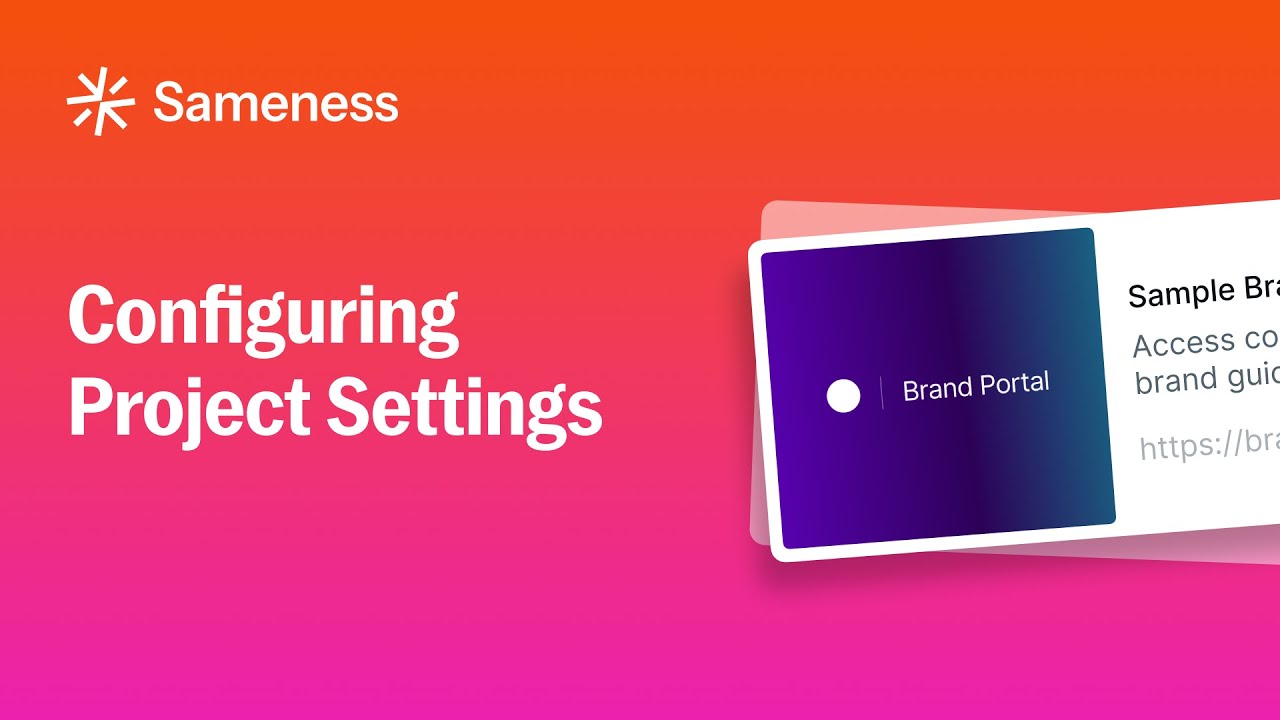 Configuring Project Settings (Step-by-Step Guide)