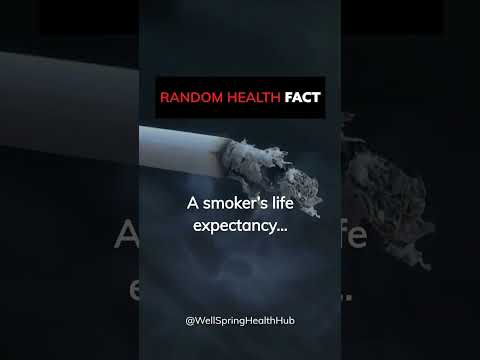 A Smoker's Life Expectancy...