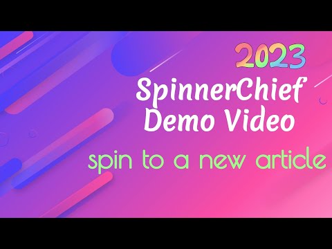 SpinnerChief 7 Article Spinner and Rewriter | Is it the best Spin Rewriter alternative?