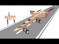 Diy Ice Cream Stick Aeroplane Homemade Plane Easy Science Pr Watch HD ...