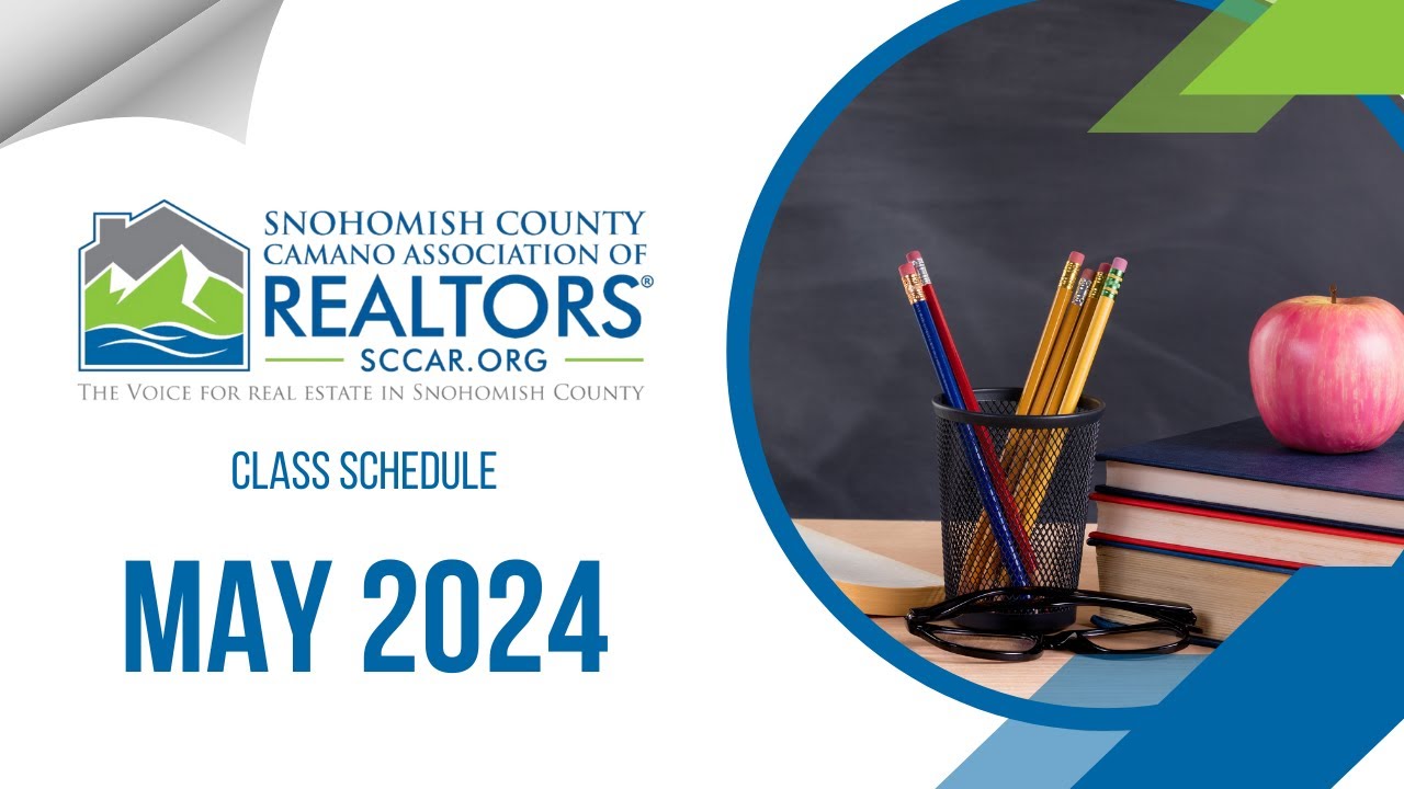 SCCAR's May Class Schedule