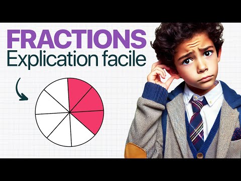 Comprendre les FRACTIONS - Explication facile 🍕 (Maths - Cycle 3 - CM1/CM2/6e)