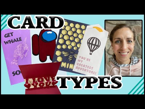 How to make Cards from your Cricut (5 different techniques- FREE no subscriptions)