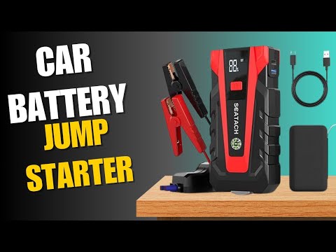 Scatach 011 3000A Car Battery Jump Starter - Power Up Anywhere! | Portable, Powerful & Safe!