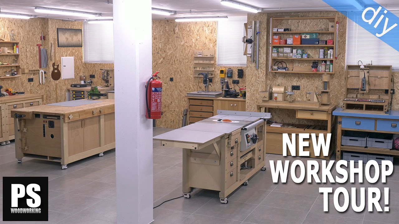 Tour of Paoson Woodworking's Workshop (2024)