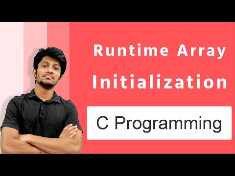 HSC ICT Lecture 5.28 | Runtime Array Initialization in Bangla| C Programming | ICT
