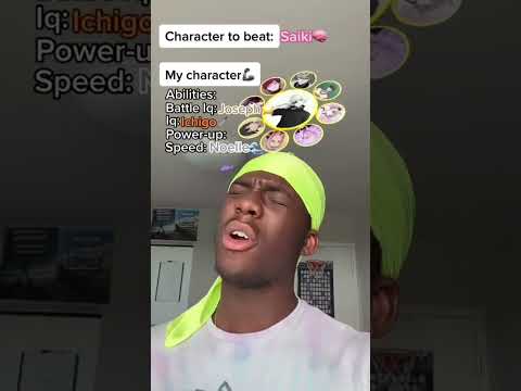 Building an Anime Character That Has to Beat Saiki⁉️ #anime