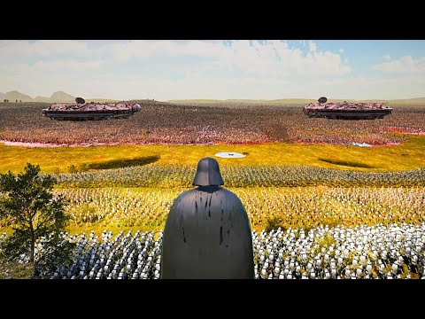 6,000,000 Aliens, Predators & Zombies Invade DARTH VADER's Base - Ultimate Epic Battle Simulator 2