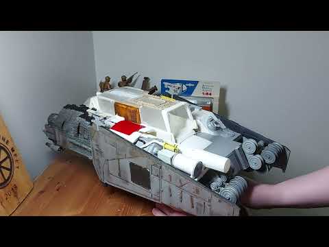1/72 P.1000 Antigrav battle Barge + size comparison with Takom 1/144 P.1000 Ratte