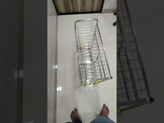 Kitchen Racks - DOLLY Stainless Steel Pipe Kitchen Storage Rack ...