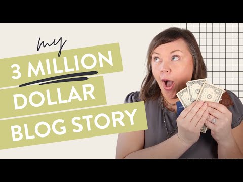 Can A Blog Make Money?! (My 3 MILLION DOLLAR BLOG STORY!)