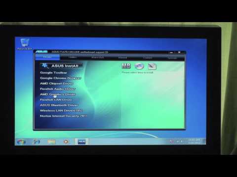 How to: Install Windows 7 and system drivers