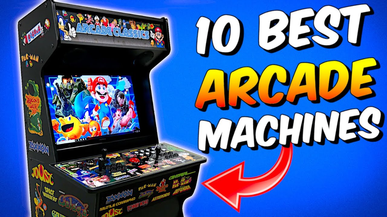 I Found THE 10 BEST ARCADE MACHINES ON AMAZON 🔥 Arcade Cabinets for Home