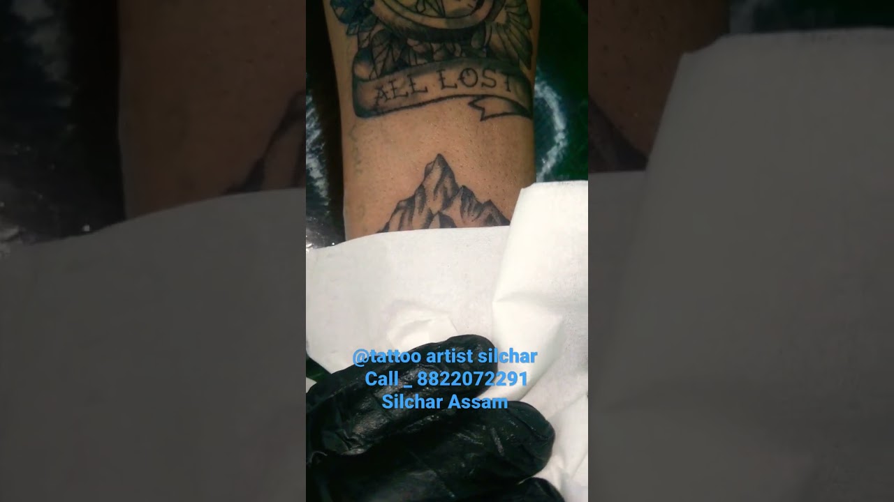 BOY TATTOO 🥺🙏 Adventure ||Silchar  #boytattoo #tattoo #tattooreels #viral #adventure #silchar