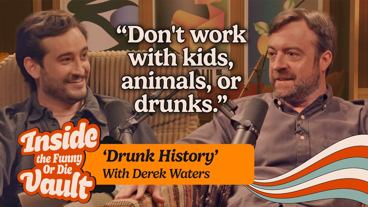 Derek Waters Reflects on the Journey of 'Drunk History' and Its ...