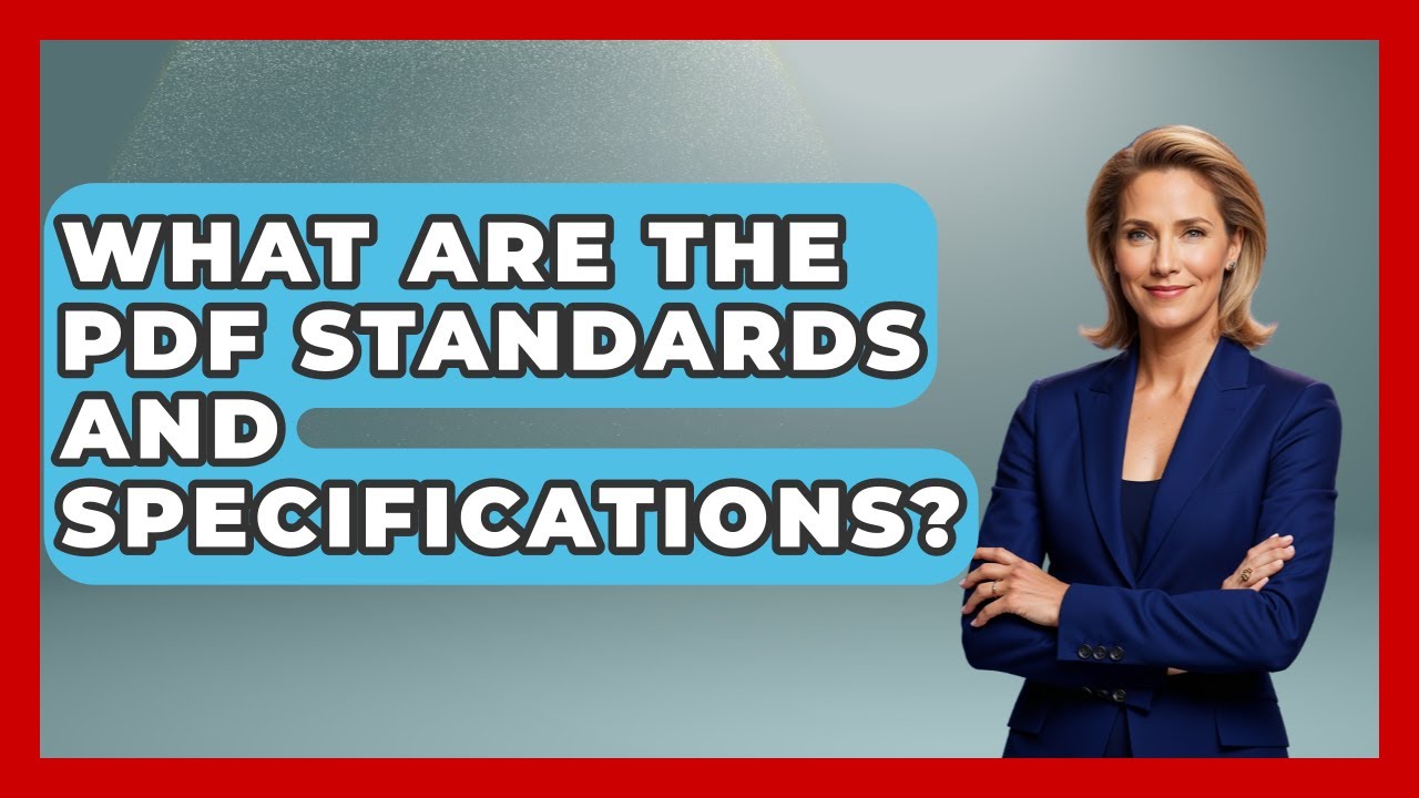 What Are The PDF Standards And Specifications? - Graphic Design Nerd