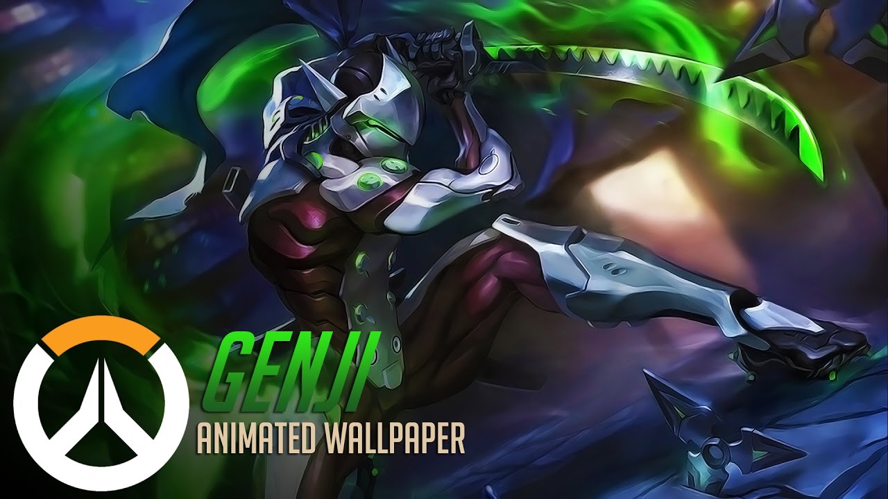 Genji | Animated Wallpaper Overwatch