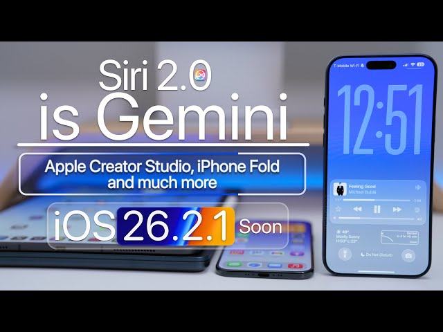 Apple's Siri 2.0 Powered by Google's Gemini, Launch of Apple Creative ...