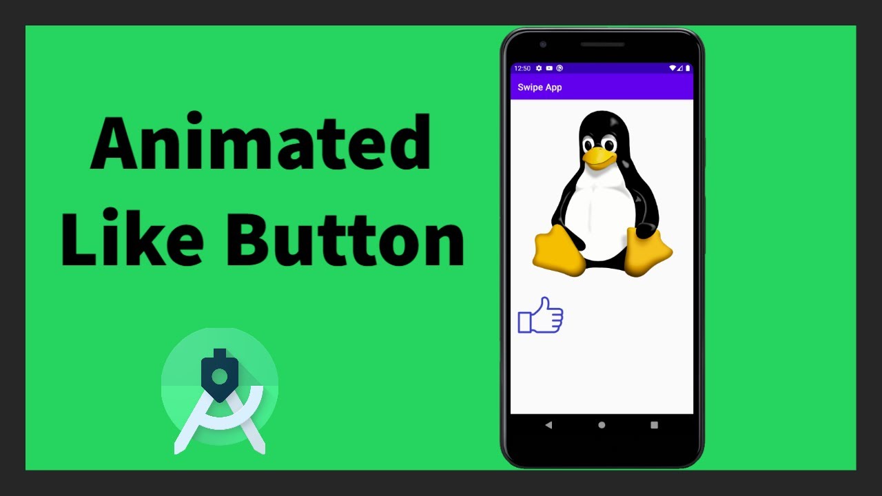 Animated Like Button as Facebook | Android Studio