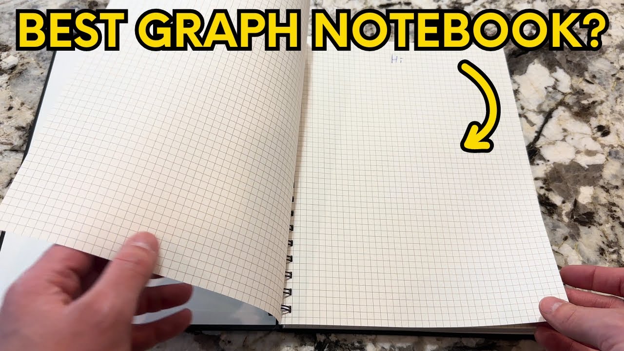 Graph Paper Spiral Notebook-A4 Grid Journal 8.5