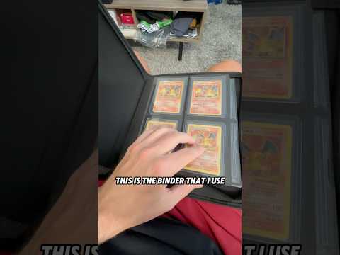 My favorite pokemon card binder