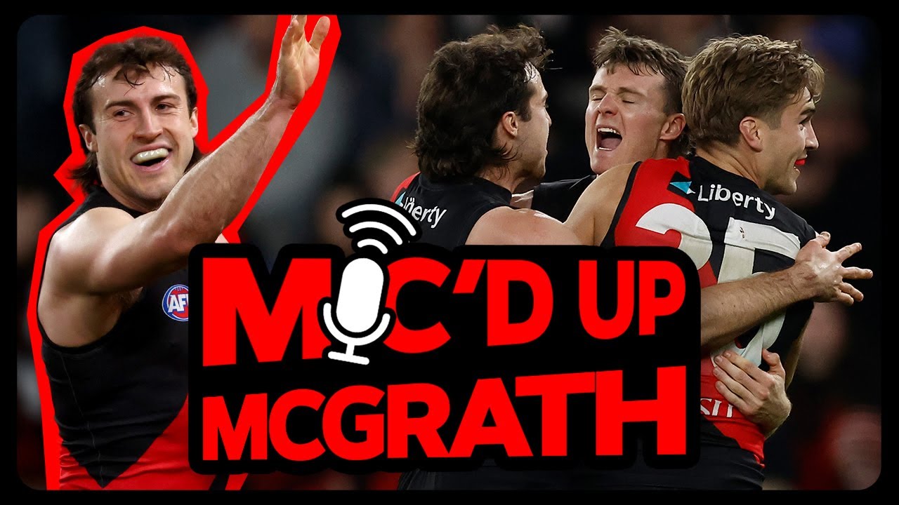 What is said on-field during an AFL game? Mic'd up with Andy McGrath 🎤