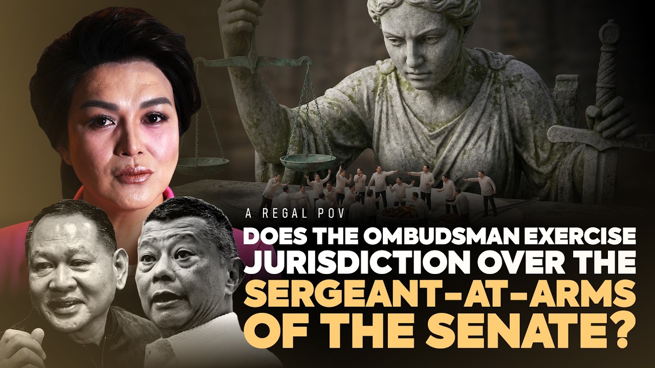 Does The Ombudsman Exercise Jurisdiction Over The Sargeant-At-Arms Of The Senate?