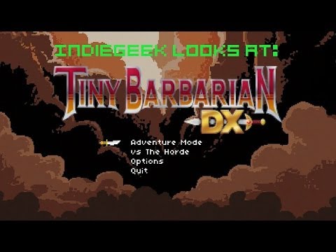 Steam Community :: Video :: IndieGeek Looks At: Tiny Barbarian DX