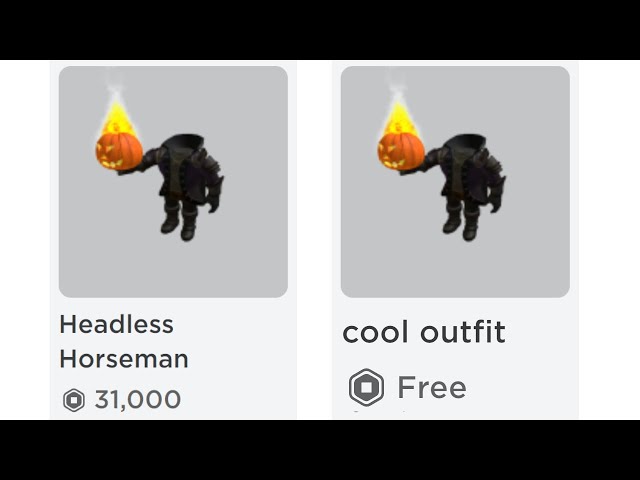 The Headless Horseman bundle in Roblox: How to purchase, pricing, and more