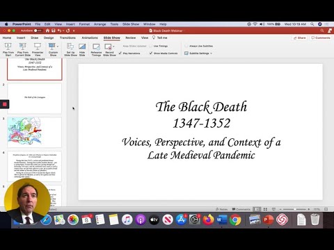 North Central College Webinar Series: The Black Death 1348-1352